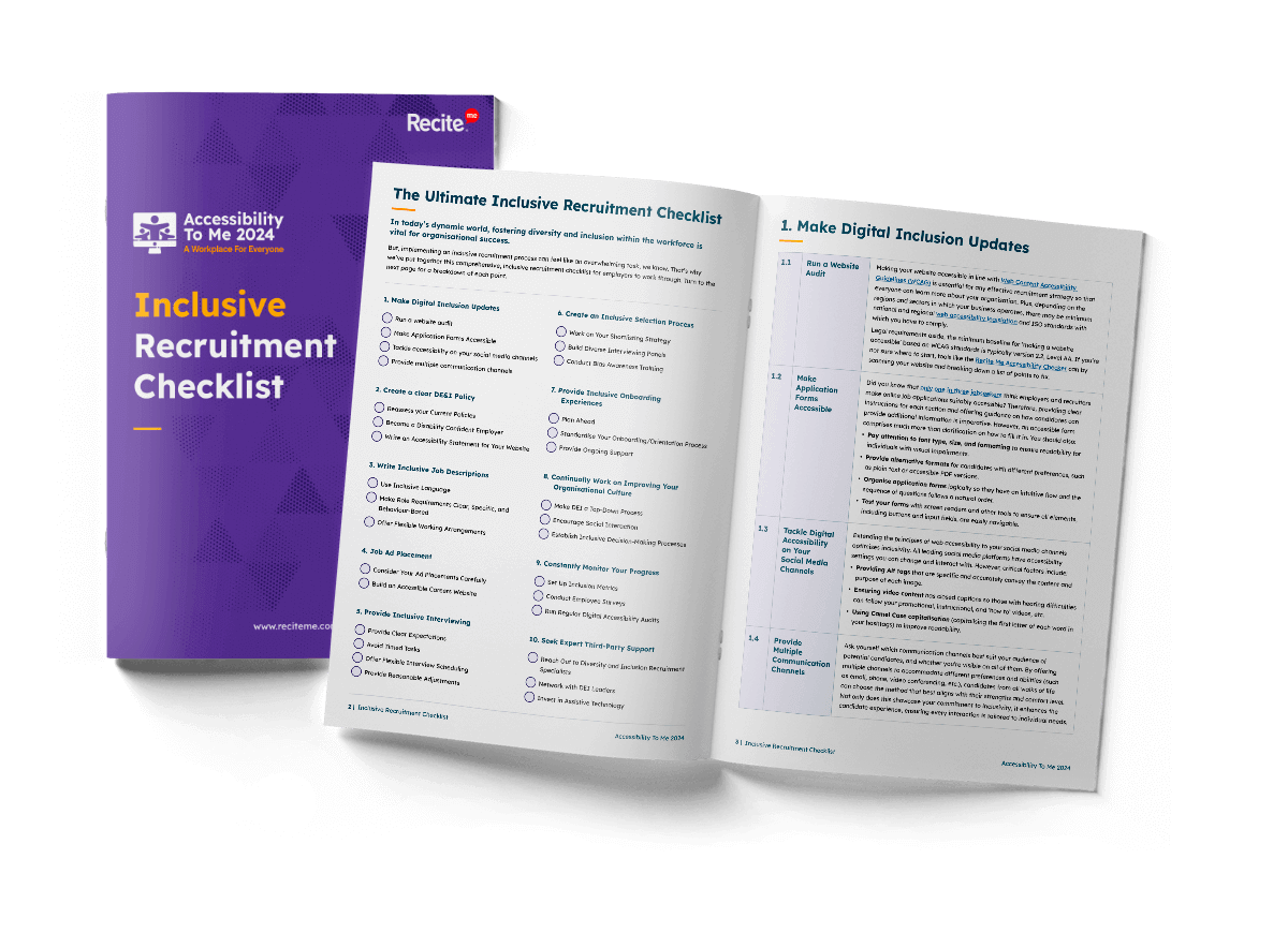 The Ultimate Checklist for Inclusive Recruitment