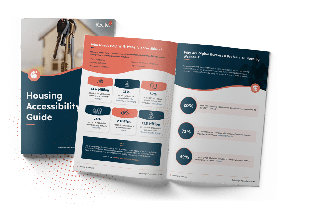 Recite Me Housing Accessibility Guide