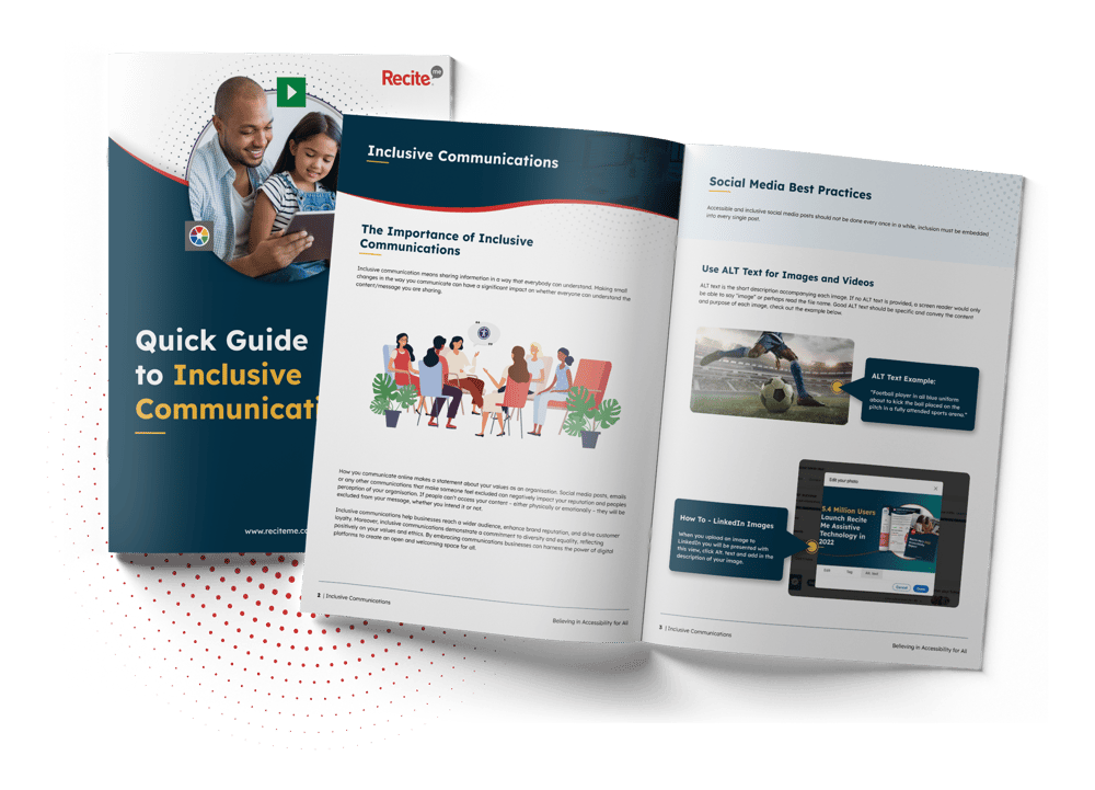 Inclusive Communications Quick Guide